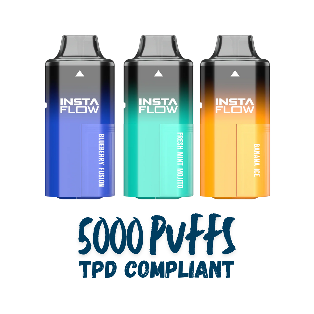 INSTA FLOW 5000 PUFFS – UNITY PACK